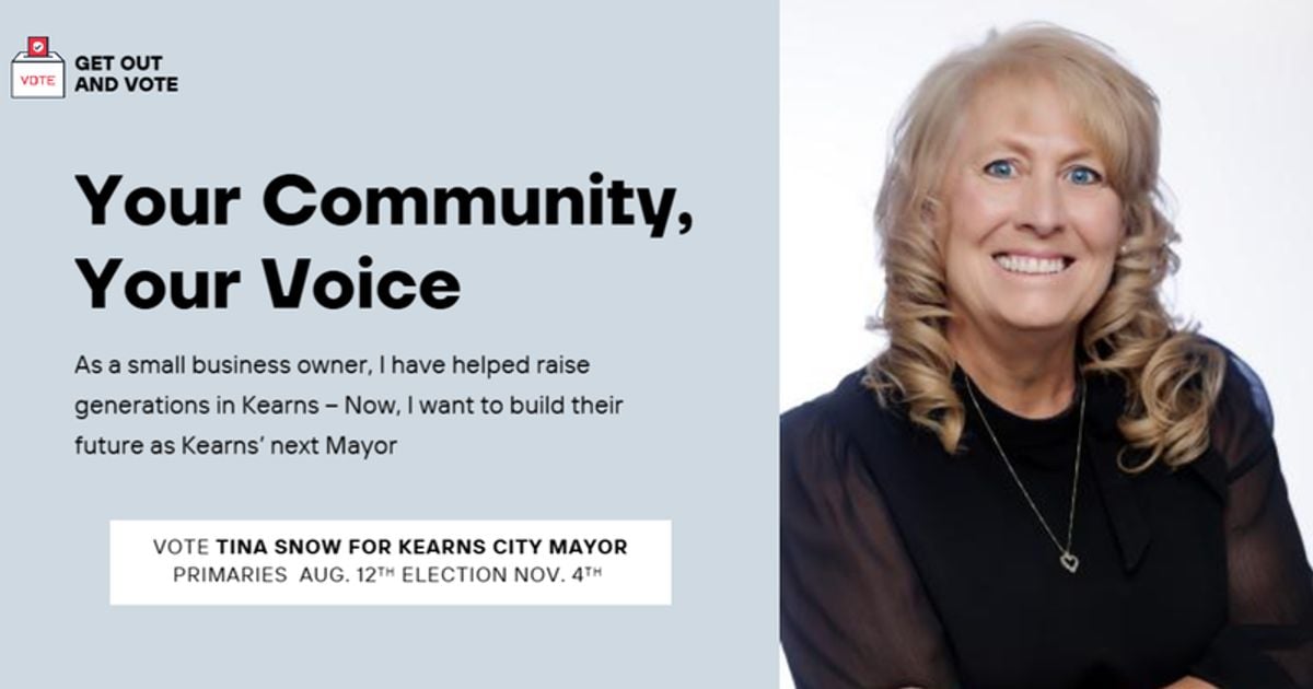 Tina for Kearns Mayor
